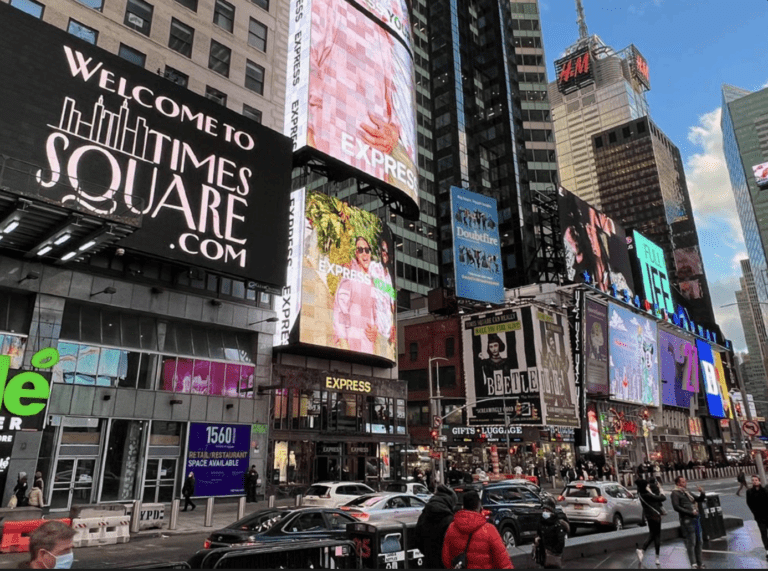 Billboards in Times Square - times-square